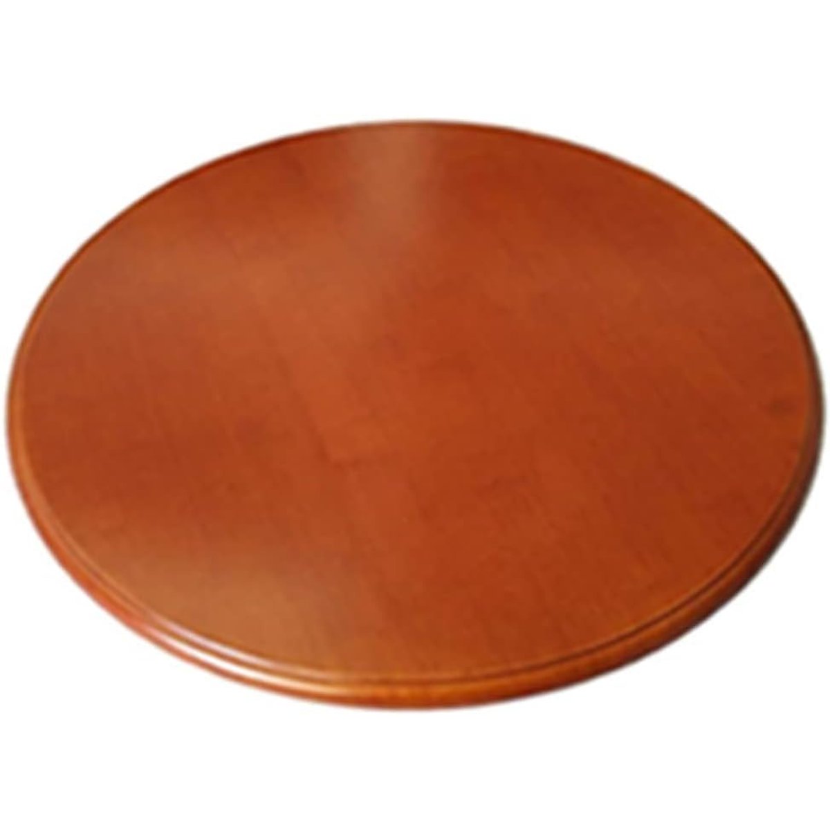 Wood Round Rotating Tray ，Dining Table Turntable Lazy Susan， Rotatable Serving Plate Table Top Rotating Plate Smooth 360° Rotating ，Silent & Smooth Spin (Color : B, Size : 70cm/28inch)