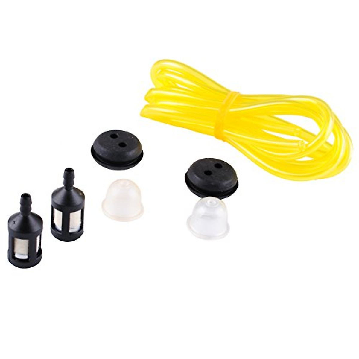 Podoy MC43 Fuel Line for Compatible with Earthquake E43 E43CE Auger Cultivator Fuel Filter Fuel Grommet Primer Bulb Repower Kit