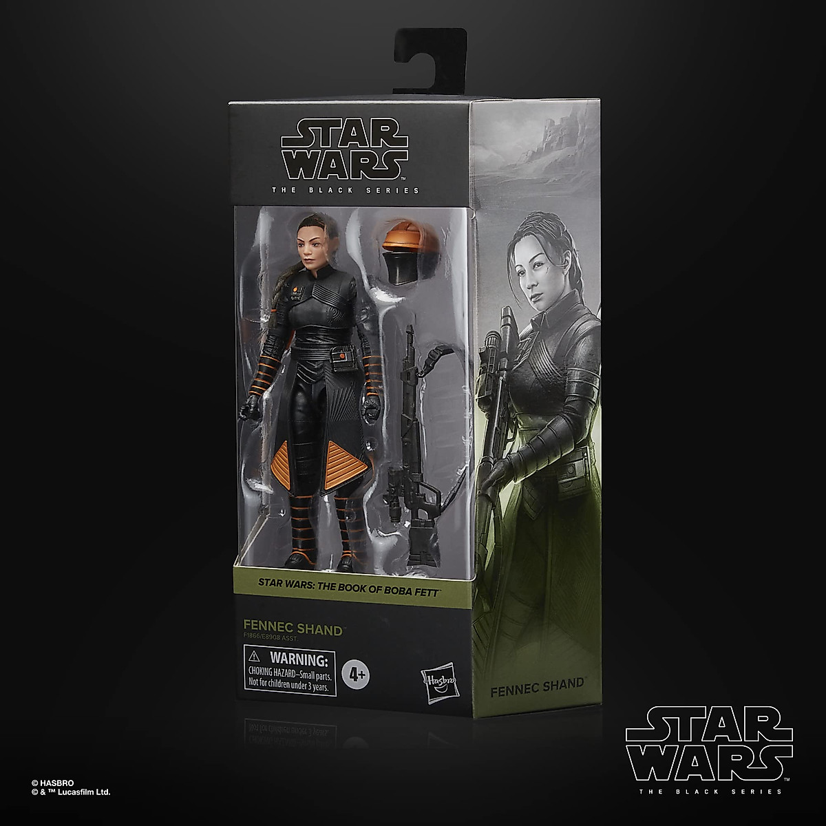STAR WARS The Black Series Fennec Shand Toy 6-Inch-Scale The Book of Boba Fett Collectible Figure, Toys for Kids Ages 4 and Up, F1866
