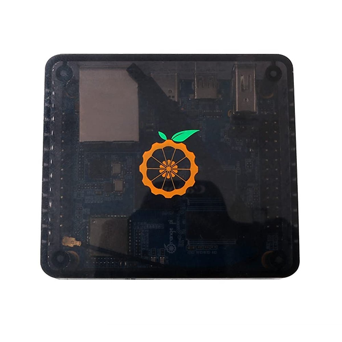 Viupolsor for Orange Pi Zero 2 ABS Black Case, Cannot Hold Expansion Board Together,Only The Development Board Can Be Installed