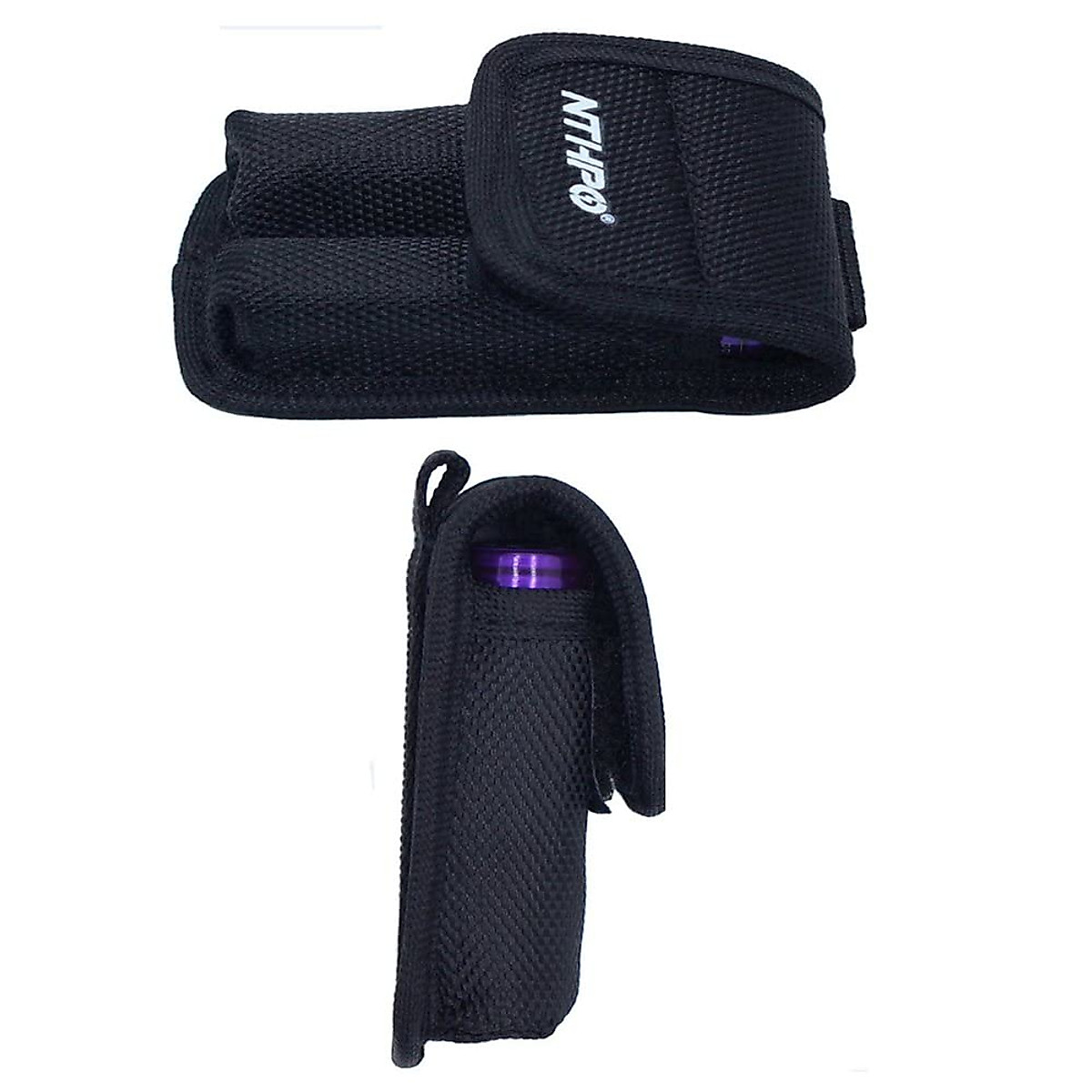 NTHPO S2 One Speedy Charger with Two Battery Storage Bags, LCD Display Intelligent Charger for Rechargeable Li-ion 26650 22650 18650 18490 18350 4500 RCR123, Ni-MH A AA AAA Batteries