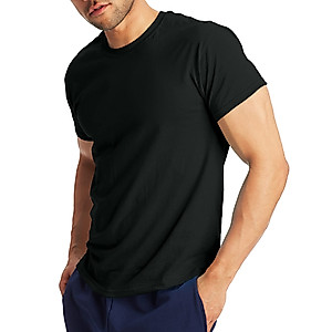 Hanes Men's 2 Pack X-Temp Performance T-Shirt, Black, X-Large