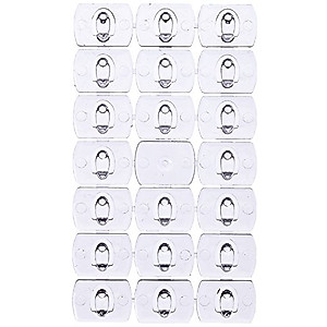 3M Company 17026CLR Clear Decorating Clips