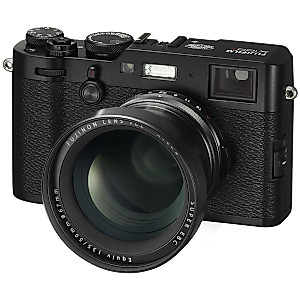 Fujifilm Fujinon Tele Conversion Lens for X100 Series Camera, Black (TCL-X100 B II)