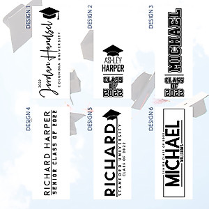 Graduation Gifts, Water Bottle Personalized with Straw Lid - 24 oz - Pink | Custom Water Bottle w Text - Insulated Double Wall - High School, College, Class of 2023 | 9 Color - Congrats Grad