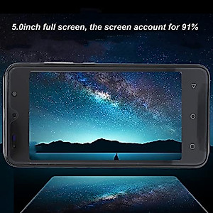 GOWENIC 8Pro Unlocked Android Smartphone, 5 inch Dual Card Dual Standby Cell Phone, RAM 512MB ROM 4GB, Ultra Thin Mobile Phone Supports Face Unlocking, for Android 4.2, 1500mAh Battery(Green)