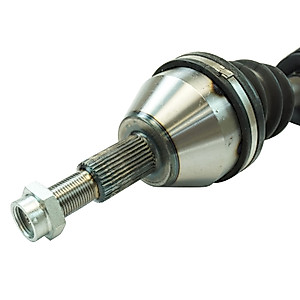 TRQ Front CV Axle Shaft Assembly LH Driver Side Compatible with Jeep Liberty Dodge Nitro