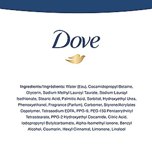 Dove Deep Moisture Hand Wash For Clean & Softer Hands Cleanser That Washes Away Dirt and Germs 13.5 oz