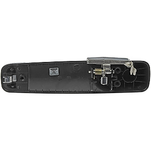 Dorman 81011 Exterior Door Handle Compatible with Select Dodge / Ram Models, Chrome Lever and Black Housing