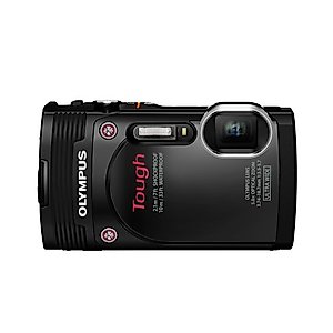 Olympus Stylus TG-850 IHS 16 MP Digital Camera (Black)