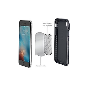 Scosche MAGRKI MagicMount Phone Replacement Plate Kit - for Magnetic Car Phone Mount Holder with Extra Strength Hold, Universal with All Devices, Black