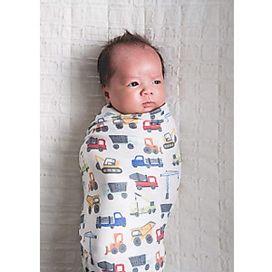 Copper Pearl Large Premium Knit Baby Swaddle Receiving Blanket Diesel