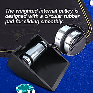 GSE Games & Sports Expert 6 Decks Blackjack Dealing Shoe, Casino Grade Acrylic Dealer Shoe for Gambling Games, Family Game Night