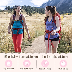 Ikerall Sternum Straps For Backpacks 1-pack,Adjustable Chest Strap with Emergency Whistle Buckle Suitable for Universal Outdoor Fabric Backpack Straps(Navy Green)