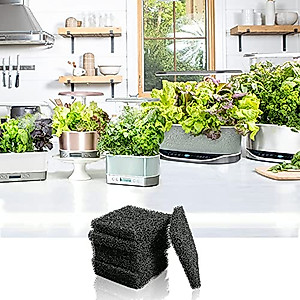 26 Pack Pump Filter Sponge, Filters Sponge Accessories Reduces Dirt in Pump Compatible with Miracle-GRO AeroGarden Pump Harvest, Bounty, Farm, Extra, Ultra