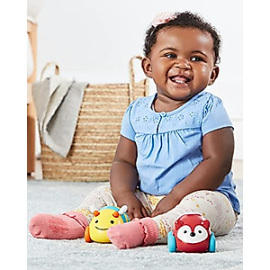Skip Hop Explore & More Pull & Go Toy Car for Baby, Fox
