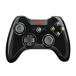 PXN Mfi Game Controller for Iphone Speedy(6603) IOS Gaming Controllers for Call of Duty Gamepad with Phone Clip for Apple TV, Ipad, IPhone (Black)