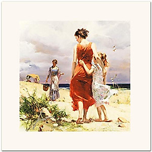 Pino,"Breezy Days", Canvas