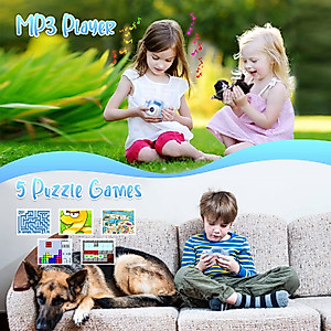 One'sMore Upgrade Selfie Kids Camera for Girls, Christmas Birthday Gifts for 3-8 Year Old Girls, Kids Digital Camera with Video Function, Dual Lens Camera for Kids, Toys Gifts for Girls Age 3-8 Pink