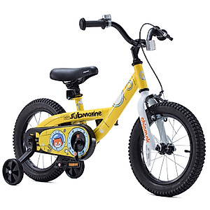 Royalbaby Chipmunk Boys Girls Kids Bike Submarine Steel Cycle Bike Child's Bicycle 12 Inch Blue