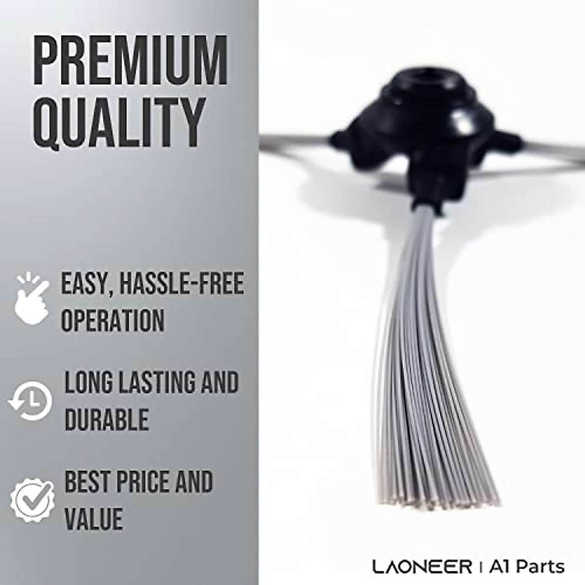 (OEM) A1 Parts Spinning Corner Brush Assy for Samsung Jet Bot/Jet Bot+ / VR30T85513W / VR30T80313W