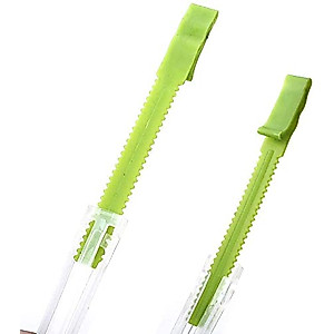 Bag Holder,bags Sandwich Bag Holder Food Storage Bag Clip Ideal Plastic Gadgets for Food Prep Bags/Plastic Freezer Bags/Zipper Bag Holders, Meal Planning/Prep Bag Holders (6 Count)