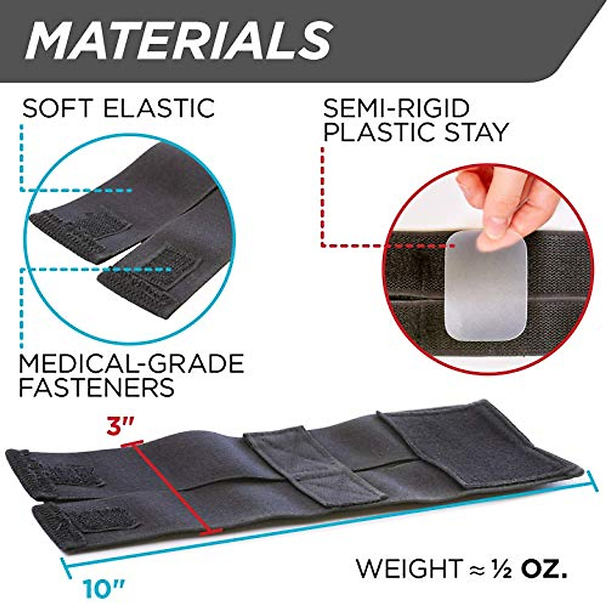 BraceAbility Cheer Wrist Brace | Gymnastics, Cheerleading & Tumbling Support Guard Wrap for Girl & Boy Gymnasts or Cheerleaders (One Size Fits Most)