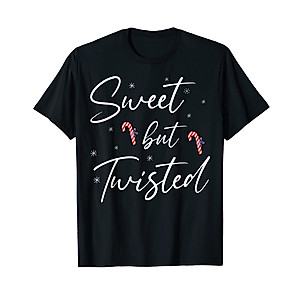 Sweet But Twisted Candy Lovers Candy Cane Funny Candy Makers T-Shirt