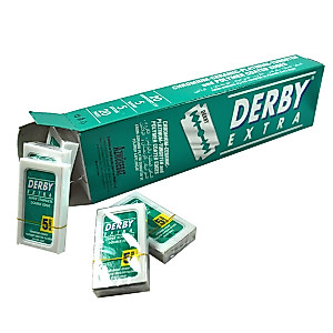 Derby Extra Double Edge Razor Blades - 25 Ct