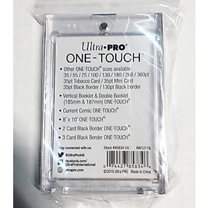 Ultra PRO One Touch - 200 PT Magnetic Card Case - Standard Size - UV Protected 85834-UV - PACK OF 6