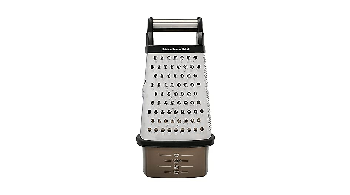 KitchenAid 4-Sided Cheese Grater for Effortless Cooking