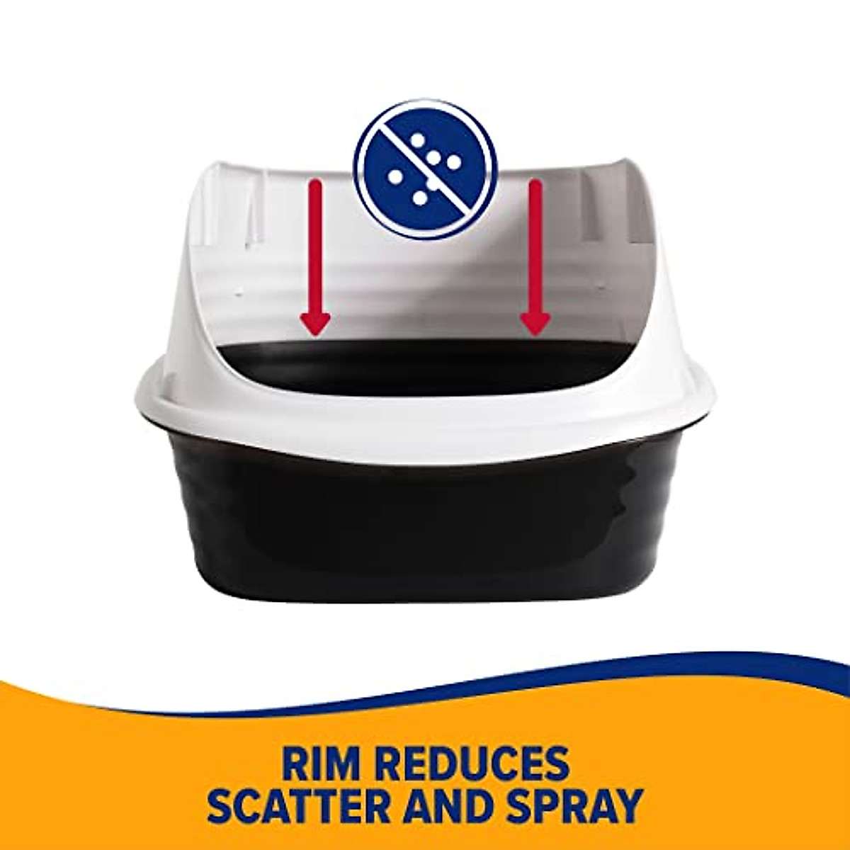 Arm & Hammer Cat Litter Box with High Sides