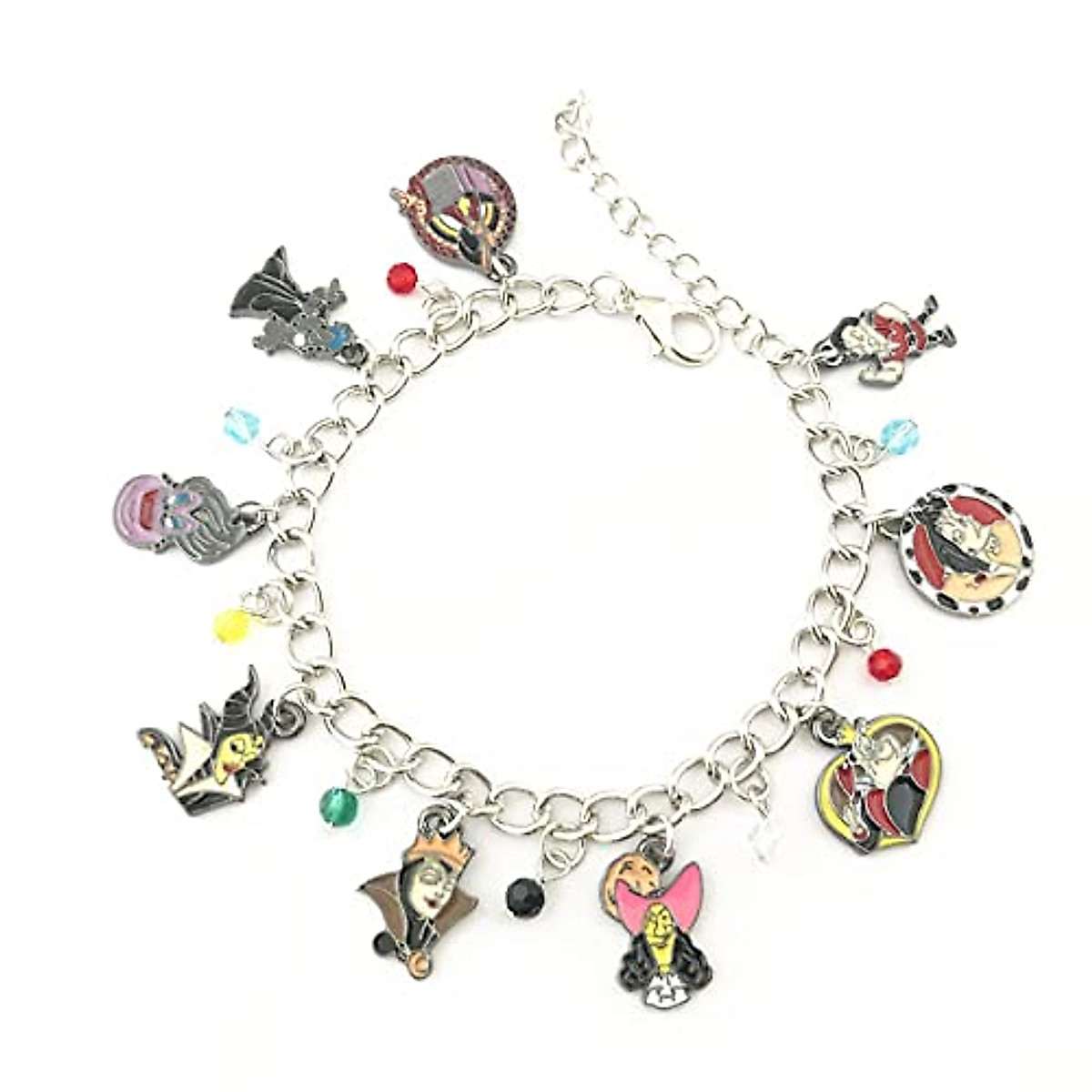 Blingsoul Horror Evil Little Charm Mermaid Bracelet - Adventure Queen Cosplay Elegant Merchandise Mermaid Jewelry Gift for Women | [J100055] Litle Mermad 2