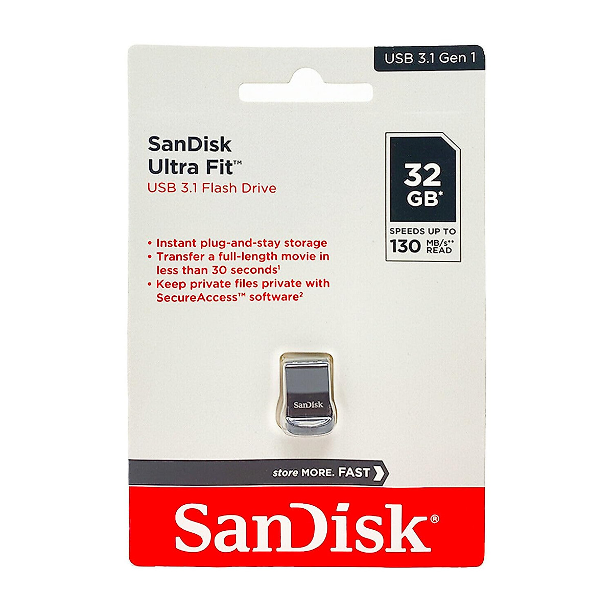 SanDisk 32GB USB Flash Drive (SDCZ430-032G-A46)