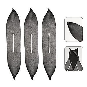 Garneck 40 pcs Non Slip clothing hangers sponge cover cloth hangers foam cover non slip clothes hangers Hanger Grips Cover