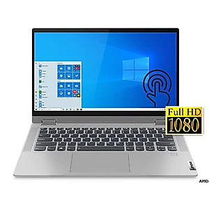 Lenovo Flex 5 14" FHD IPS 2in1 Touch Screen Laptop, 6-core AMD Ryzen 5 4500U (>i7-10710U), USB-C, WiFi, Fingerprint, Backlit KB, Webcam, HDMI, Win 10 Home, 32GB MSD Card (8GB RAM | 512GB PCIe SSD)