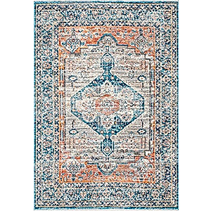 nuLOOM Corolla Persian Vintage Area Rug, 10' 2" x 14', Beige