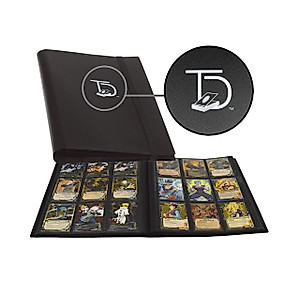 TopDeck 500 Card Pocket Folder Pro | 9 Pocket Trading Cards Album | Side Load Sleeves | MTG/Yugioh/TCG Folder | Trading & Sports Holder |