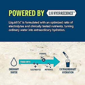 Liquid I.V.® Hydration Multiplier® +Kids - Crisp Red Apple - Hydration Powder Packets | Electrolyte Powder Drink Mix | Convenient Single-Serving Sticks | Non-GMO | 8 Servings (Pack of 2)