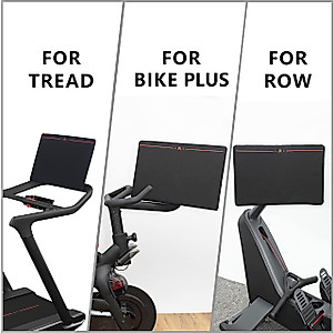 Crostice Phone Holder Compatible with Peloton Bike & Bike Plus, Screen Cover Monitor Protector for Bike+ & Tread & Row (NOT for OG Bike)
