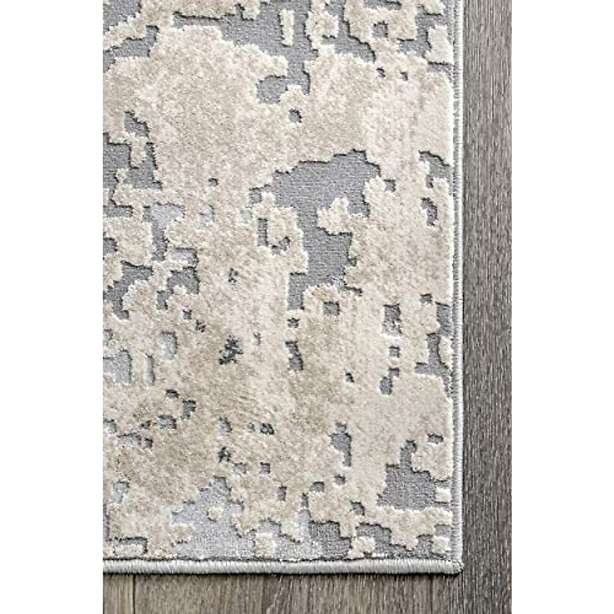 nuLOOM Abstract Contemporary Motto Area Rug, 4' x 6', Beige