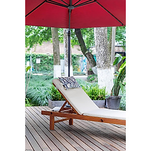 vmgreen Patio Lounge Head Support Pillow & Cushion,Small Waterproof Throw Pillow with Insert & Adjustable Elastic Stripe for Outdoor Furniture Recliner Chair, Sofa Lumbar,Neck Attachment,2Pack