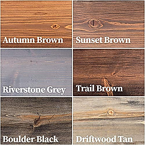 Industrial Pipe Wooden Shelves Restore by Pipe DÉCOR Premium Douglas Fir Wood Shelving 24 Inch Length Set of 2 Boards and 4 Straight Brackets Trail Brown Finish