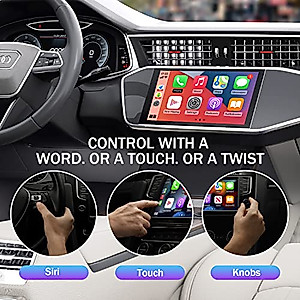 OTTOCAST Wireless CarPlay Adapter for iPhone - 2023 Upgrade Wired to Wireless Apple Carplay Dongle - 5GHz WiFi, Low Latency, Plug & Play, Online Update