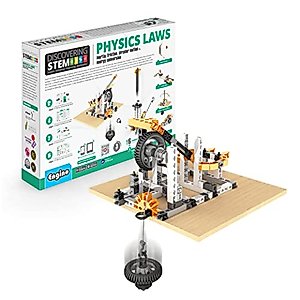 Engino- STEM Toys, Physics Laws: Inertia, Friction, Circular Motion, Construction Toys for Kids 9+, Educational Toys, Gifts for Boys & Girls (6 Model Options)