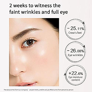 Grospe Avocado Eye Cream Elastic Moisturizing Eye Cream Remove Pouches Dark Circles Anti-Wrinkle Diminishing Eye Lines Lifting Firming