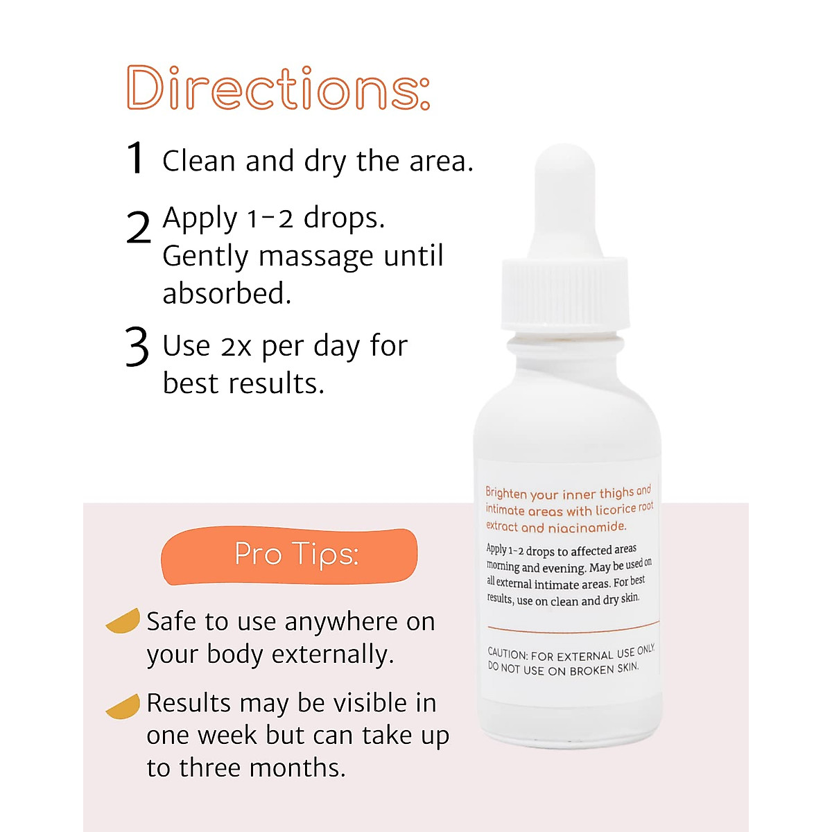 Forgotten Skincare The Down Low Inner Thigh Serum for Razor Burn, Ingrown Hairs & Dark Spots On Bikini Area