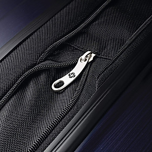 Samsonite Winfield 2 Hardside Expandable Luggage with Spinner Wheels, Navy, Checked-Medium 24-Inch