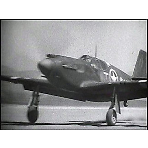 North American P-51 Mustang WW2 Warbird A-36 F-51 Korea old films DVD