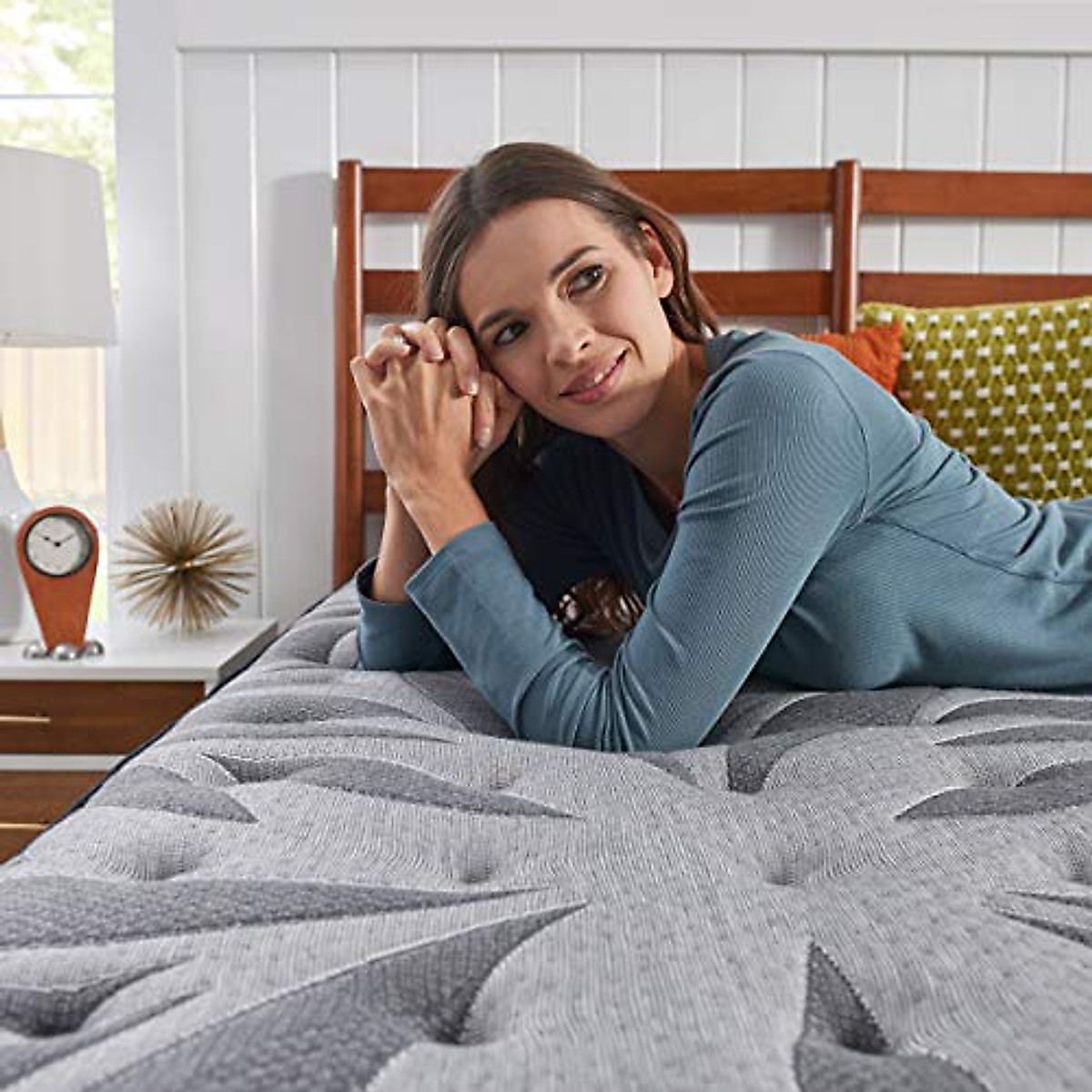 Sealy Posturepedic Plus Mattress with Surface-Guard, Tight Top 13-Inch Plush, King, Grey